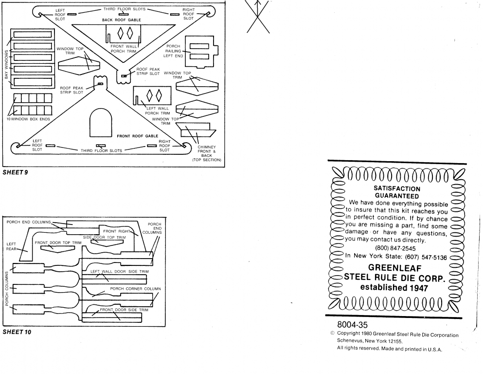Original instructions for The Washington Dollhouse Kit - Members ...