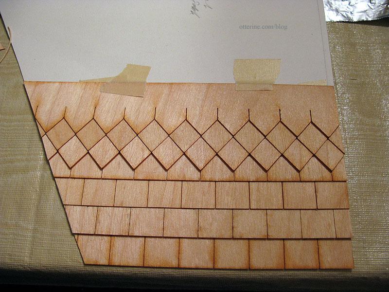 Roof shingling - template - Members' Gallery - The Greenleaf Miniature ...