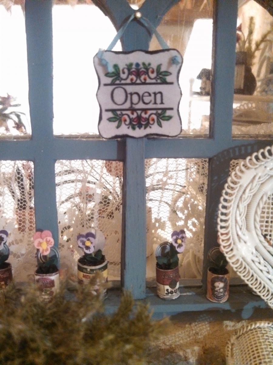 French Country Flower Shop - The Greenleaf Miniature Community