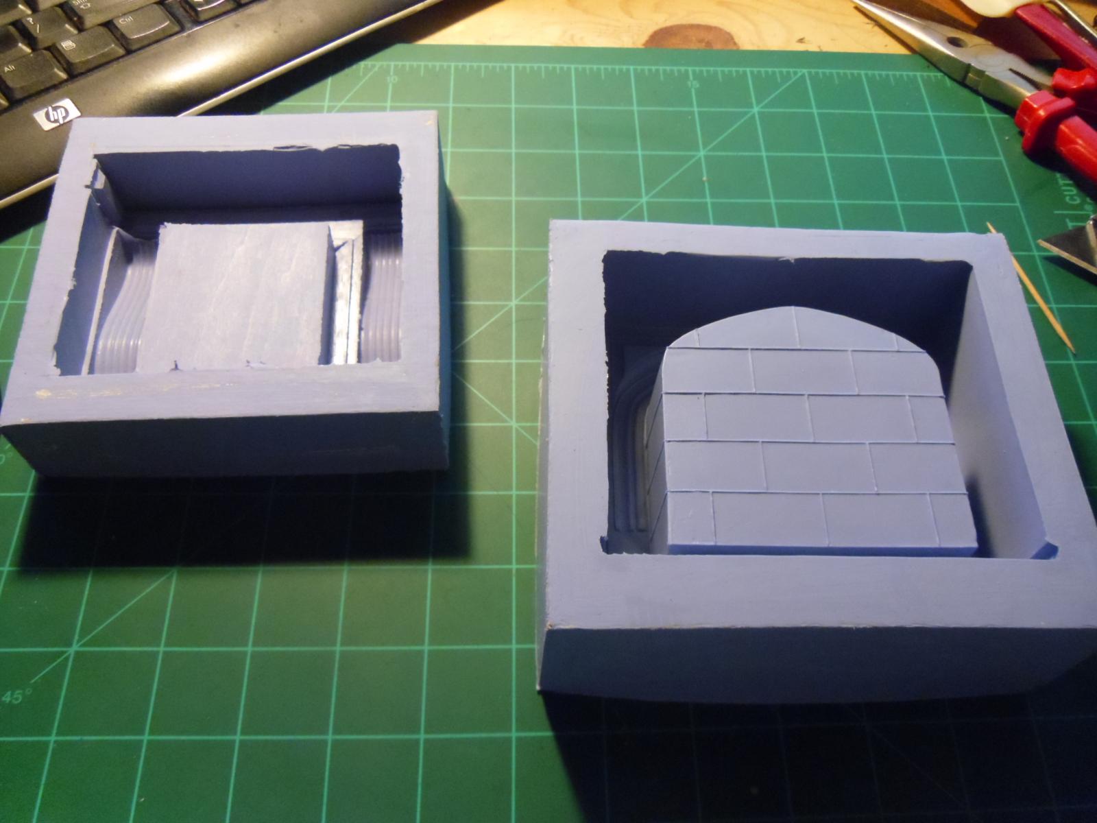 My first two molds - Members' Gallery - The Greenleaf Miniature Community