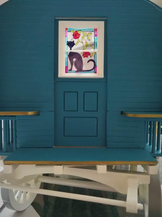 Stained glass Gypsy door - Members' Gallery - The Greenleaf Miniature ...
