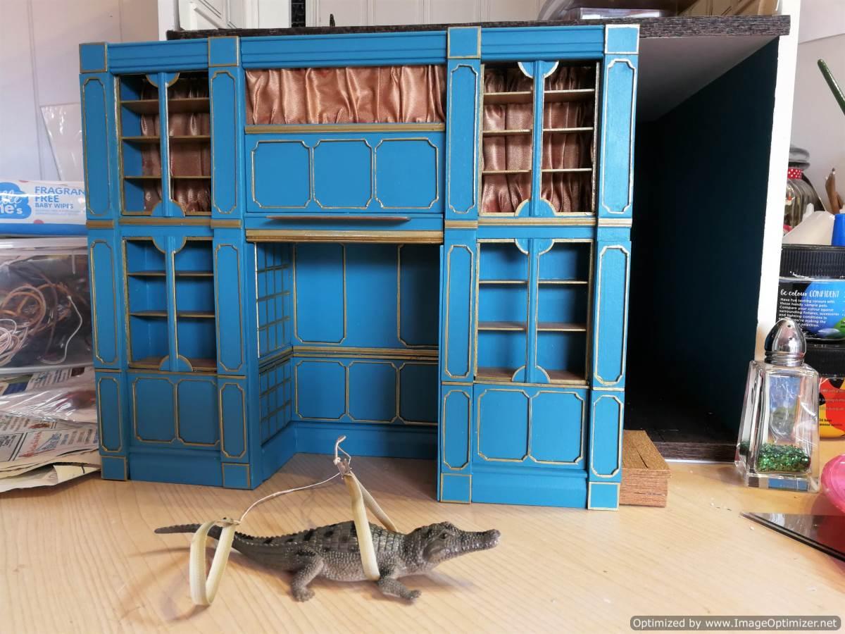 Back wall Apothecary done - Members' Gallery - The Greenleaf Miniature ...